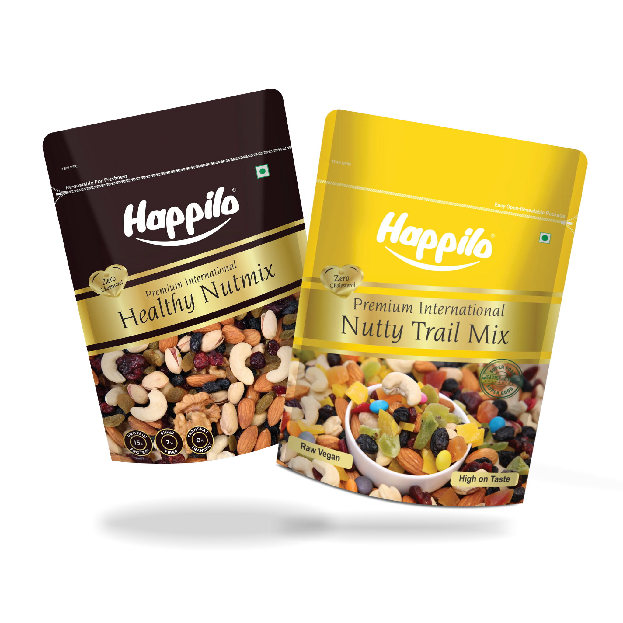 Mixed Dry Fruits, Healthy Seeds & Nuts Mixes Online | Happilo