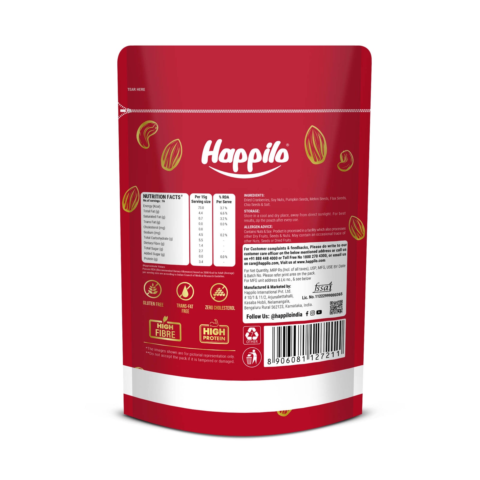 Trail Mix: Buy Dry Fruit and Nut Mix from Online Store in India | Happilo