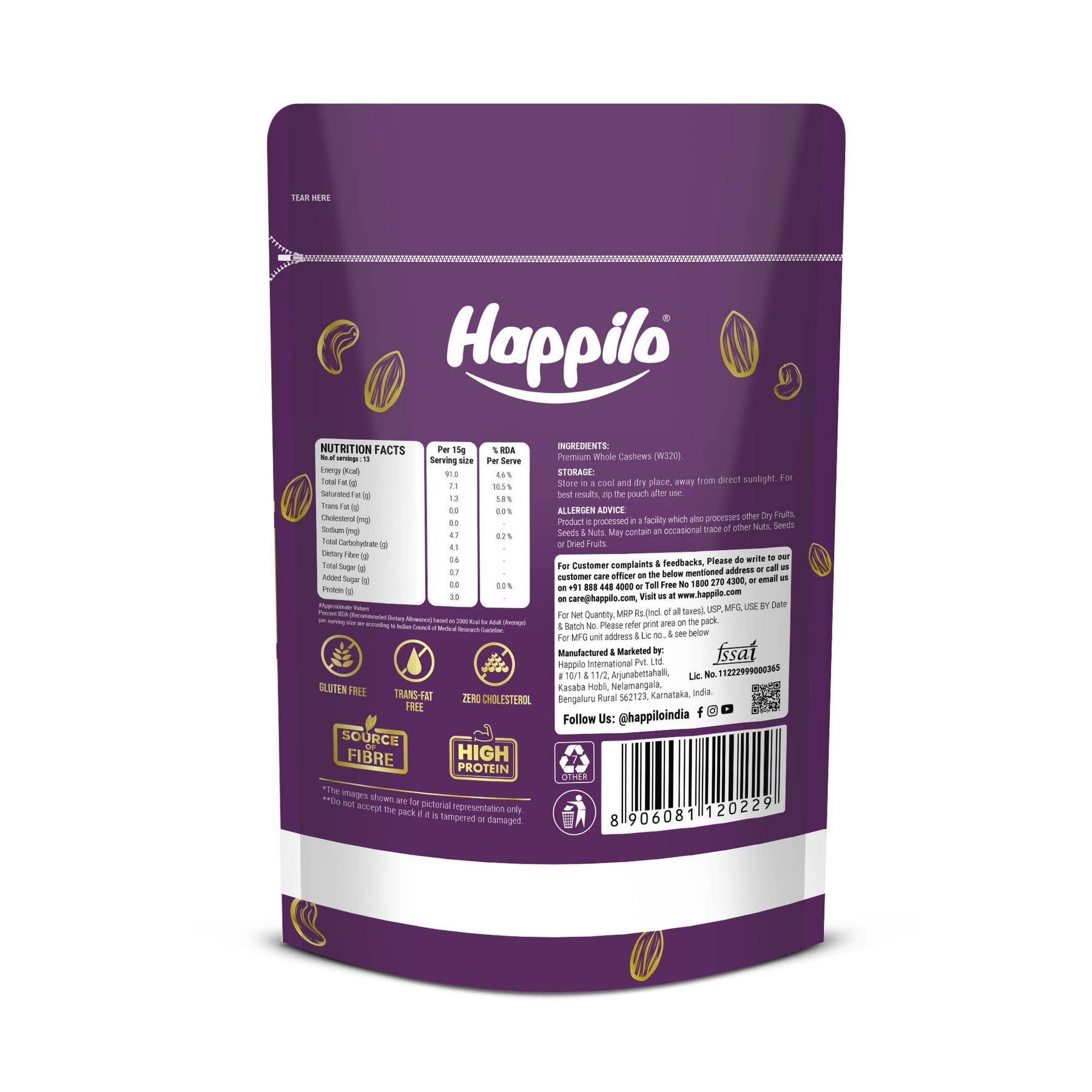 Buy Nuts Online at Best Price in India | Happilo