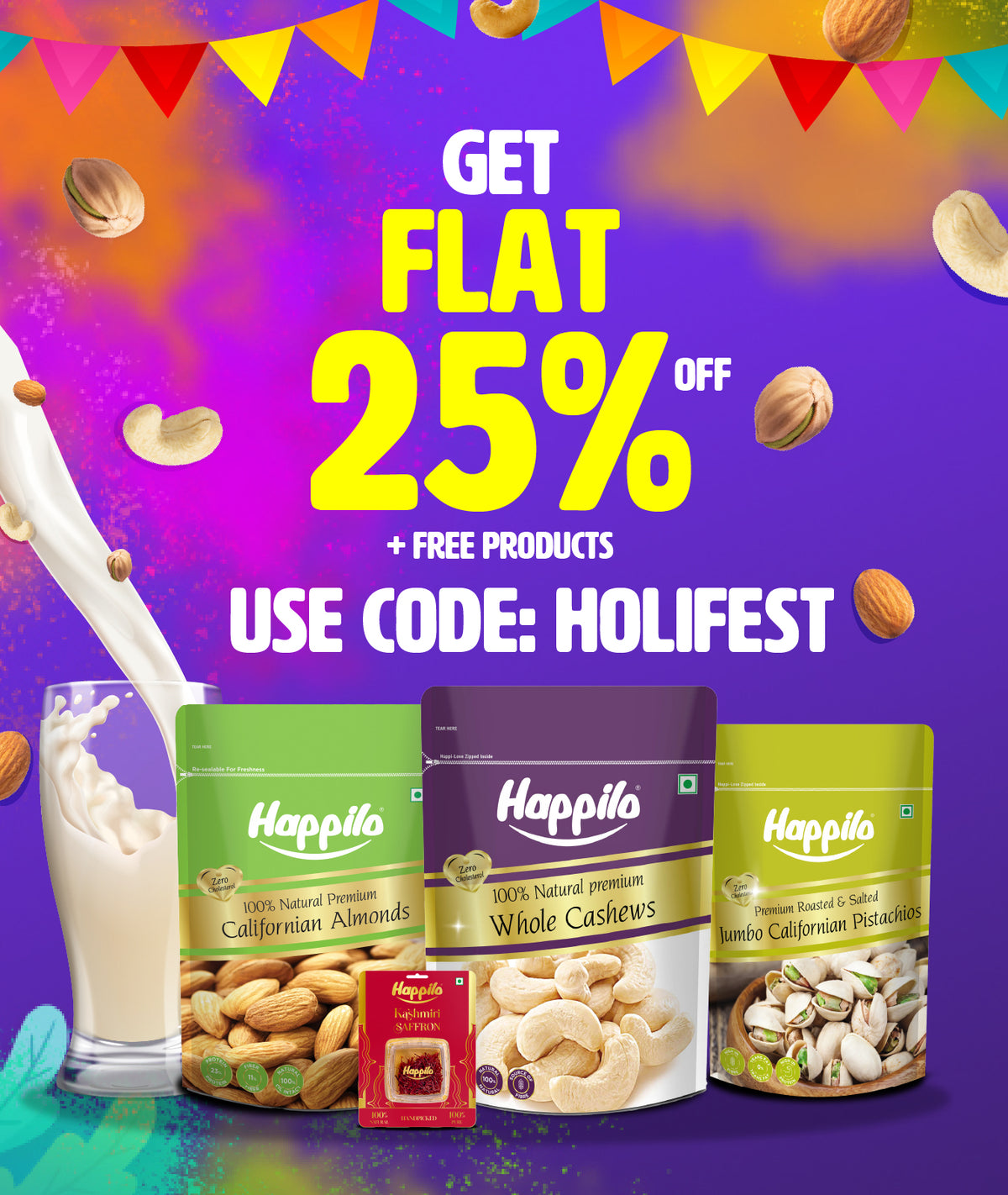 Buy Premium Dry Fruits, Nuts, Seeds and Berries Online in India