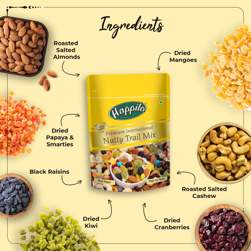 Trail Mix: Buy Dry Fruit and Nut Mix from Online Store in India | Happilo