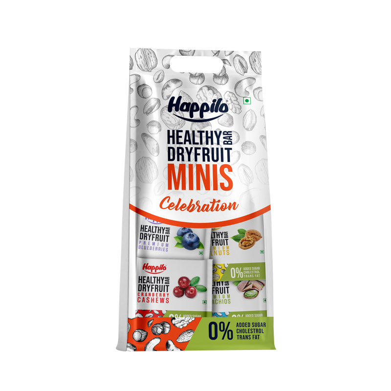 Buy Healthy Dry Fruit and Nut Bars From Online Store In India | Happilo